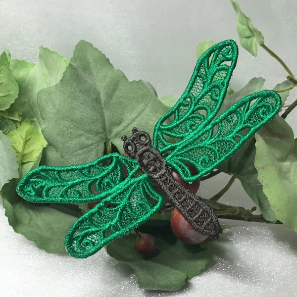 Lace Dragonfly - Etsy
