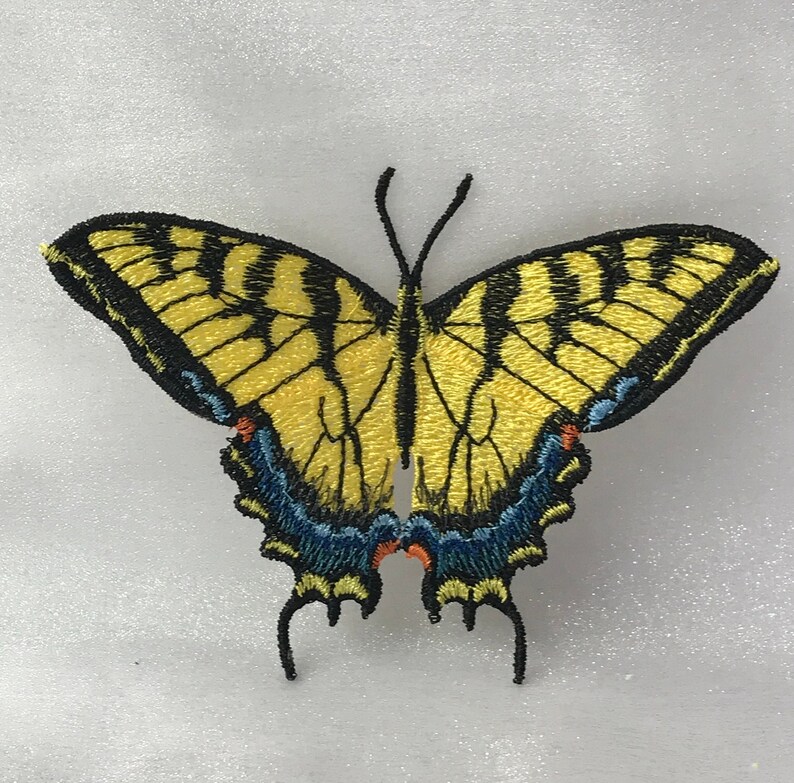 Tiger Swallowtail (free Standing Lace - A Finished Embroidery Product ...