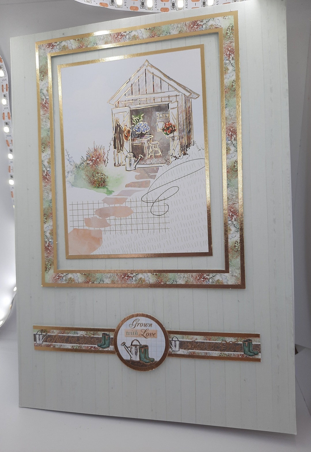 Garden Shed Birthday Card, Happy Birthday Card, Many Happy Returns Card ...