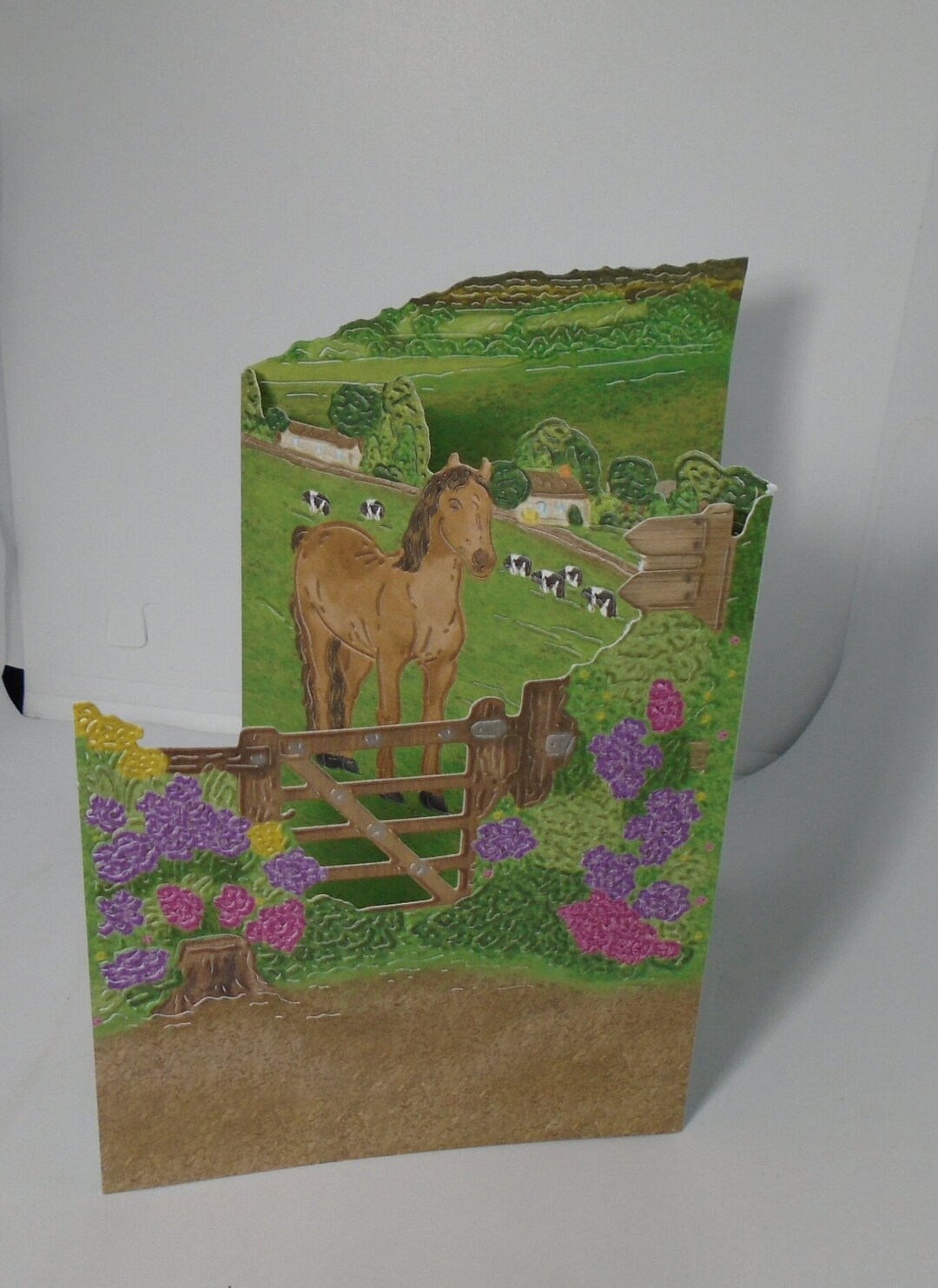 Countryside Birthday Card, Happy Birthday Card, Birthday Card, Greeting ...