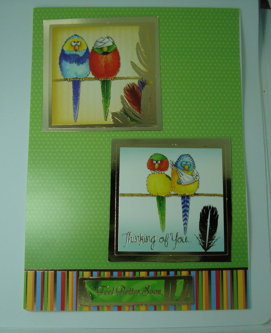 Get Well Card, Sorry You're Ill Card, Get Better Soon Card, Thinking of ...