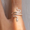 Custom Snake Ring - Unique Adjustable Polymer Clay Jewelry - Etsy
