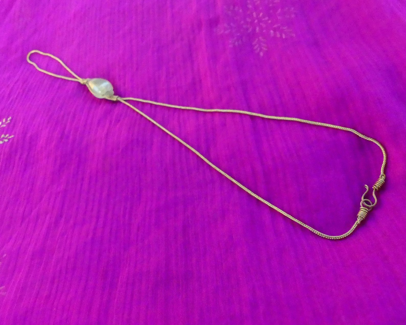 Special Anklet With Green Gem, Golden Ankle Brace, Prehnite Anklet ...