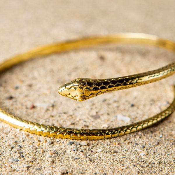 Snake Arm Cuff - Etsy