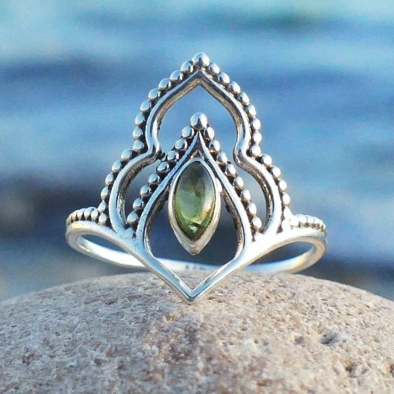 Silver Rings With Stones - Etsy