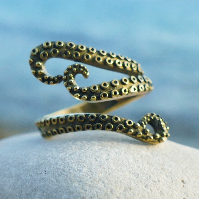 Octopus Ring - Etsy