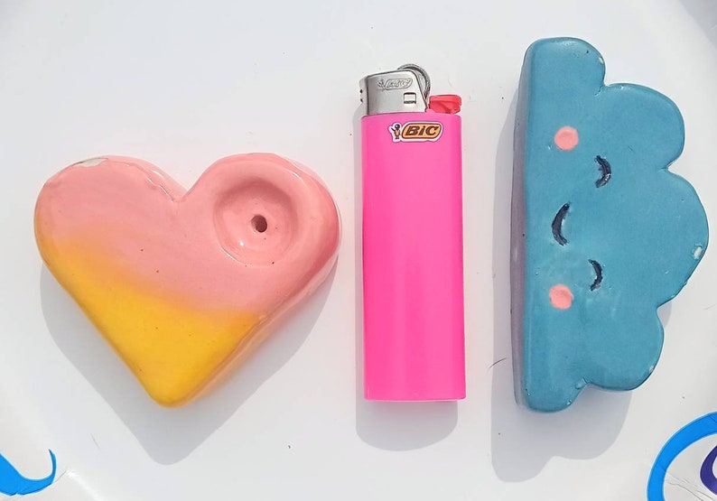 Cloud&heart Pipe Set *sold Together* - Etsy