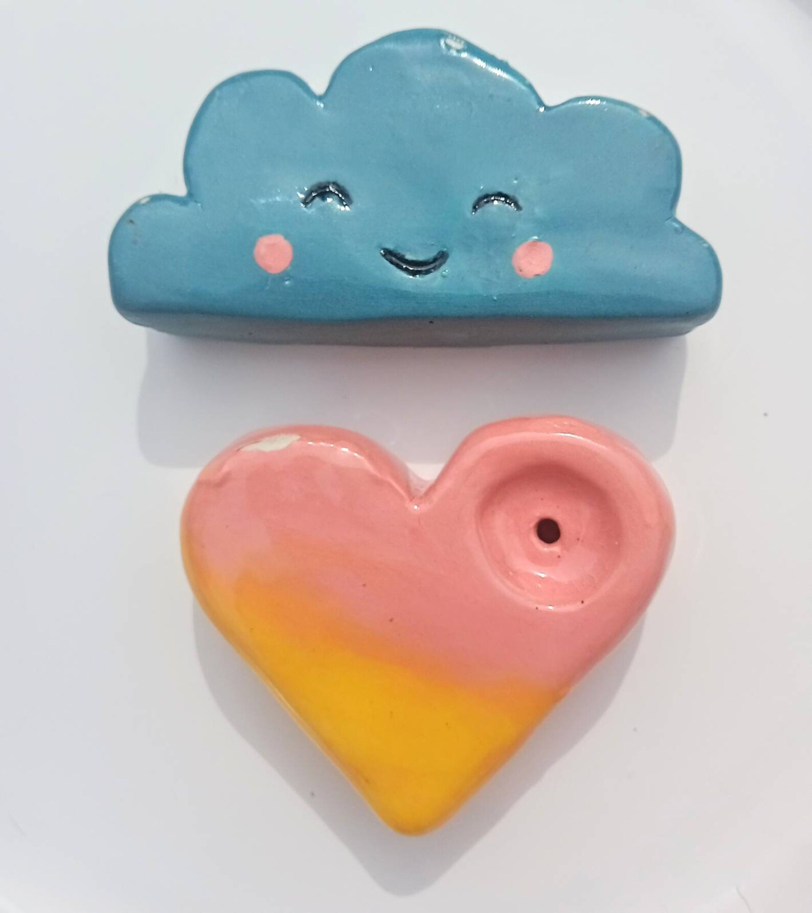 Cloud&heart Pipe Set *sold Together* - Etsy