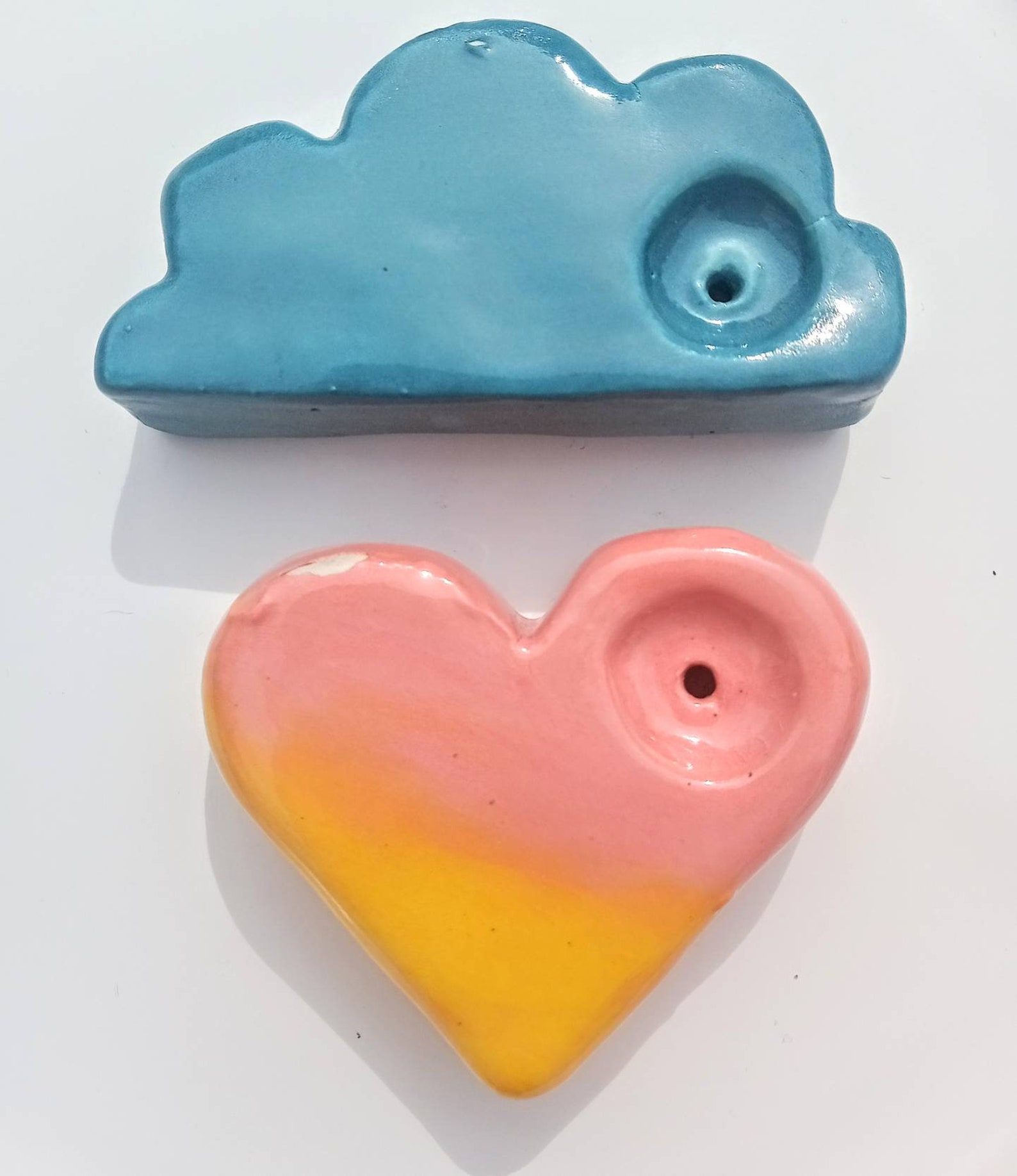 Cloud&heart Pipe Set *sold Together* - Etsy