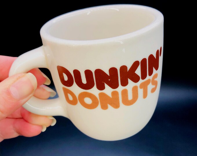 Vintage 80s Dunkin Donuts REGO Restaurant Diner Coffee Mug, Original ...