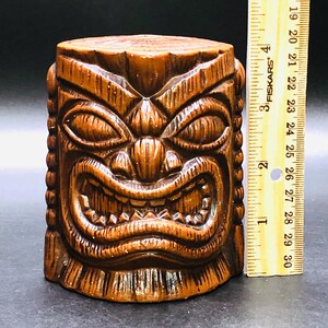 60s Tiki Totem Piggy Coin Bank, Mid Century Kitsch Honolulu Travel ...