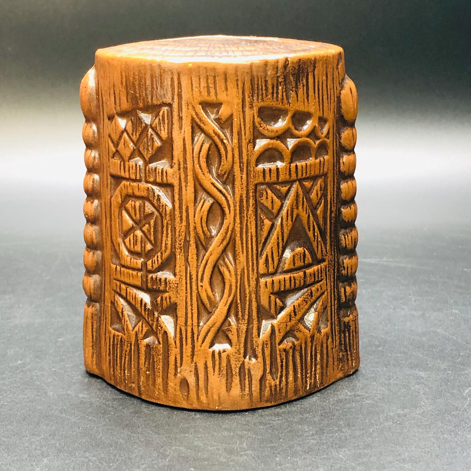 60s Tiki Totem Piggy Coin Bank, Mid Century Kitsch Honolulu Travel ...