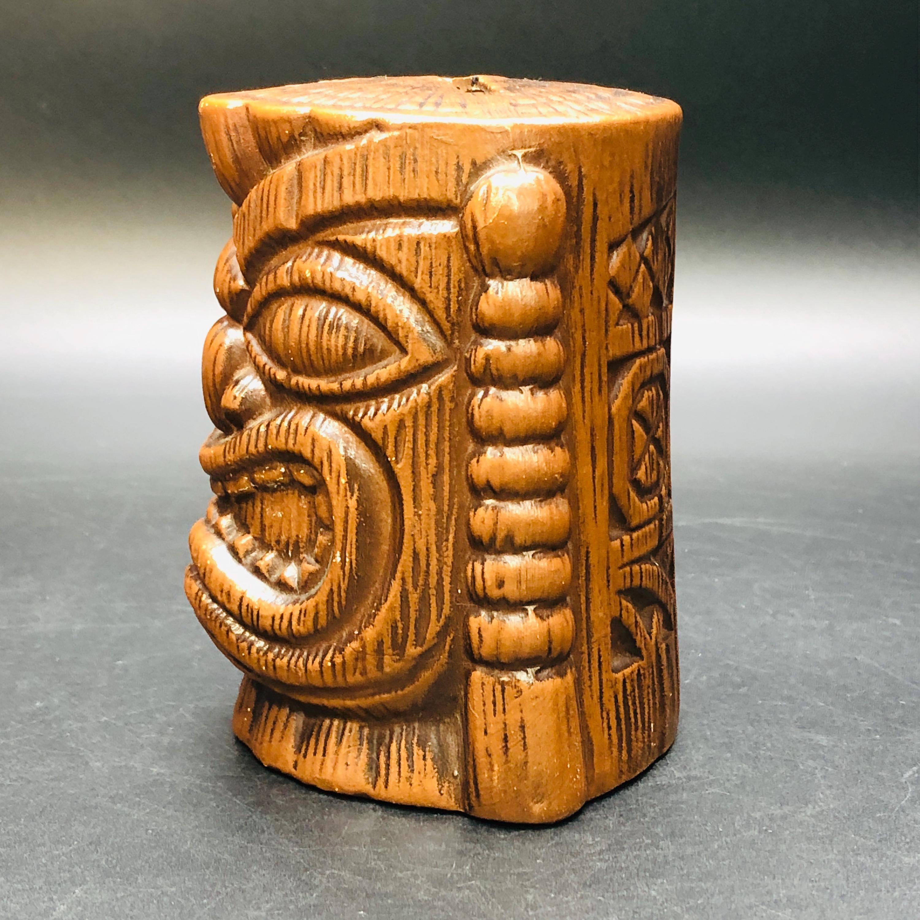 60s Tiki Totem Piggy Coin Bank, Mid Century Kitsch Honolulu Travel ...