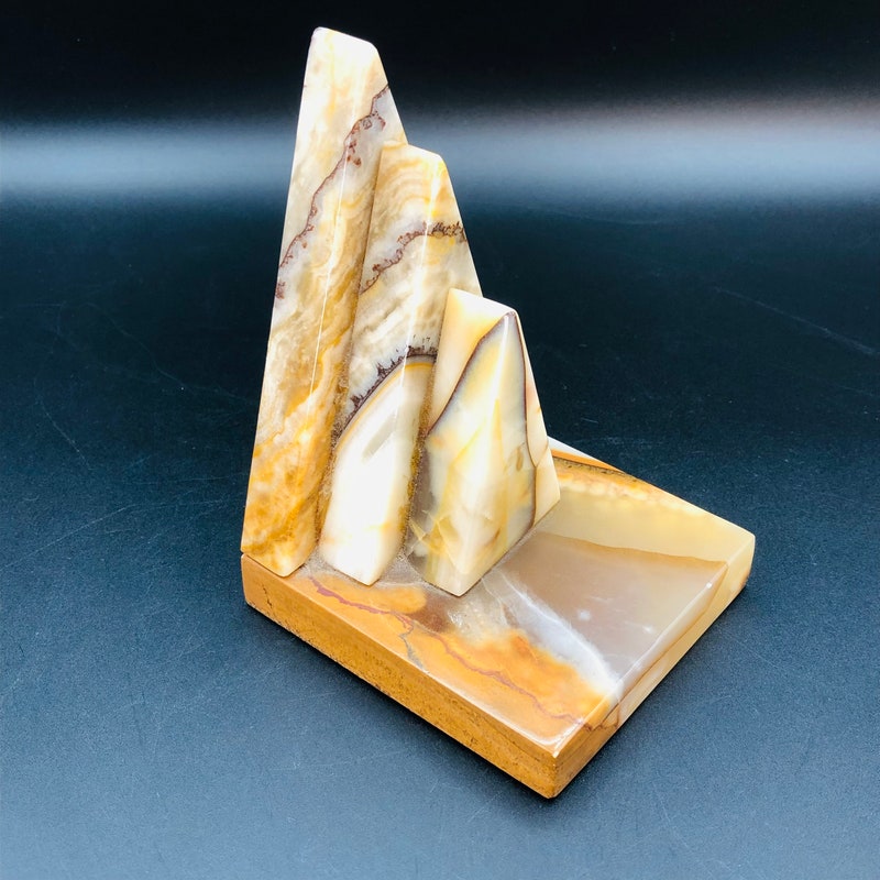 Triangle Bookend - Etsy