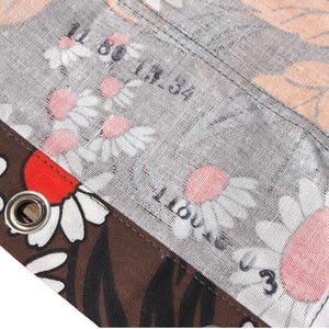 70s SEARS Flower Power Folding Cot Lounge Chair COVER Replacement ...