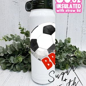 Soccer Water Bottle | Team Water Bottle | Soccer Team Water Bottle ...