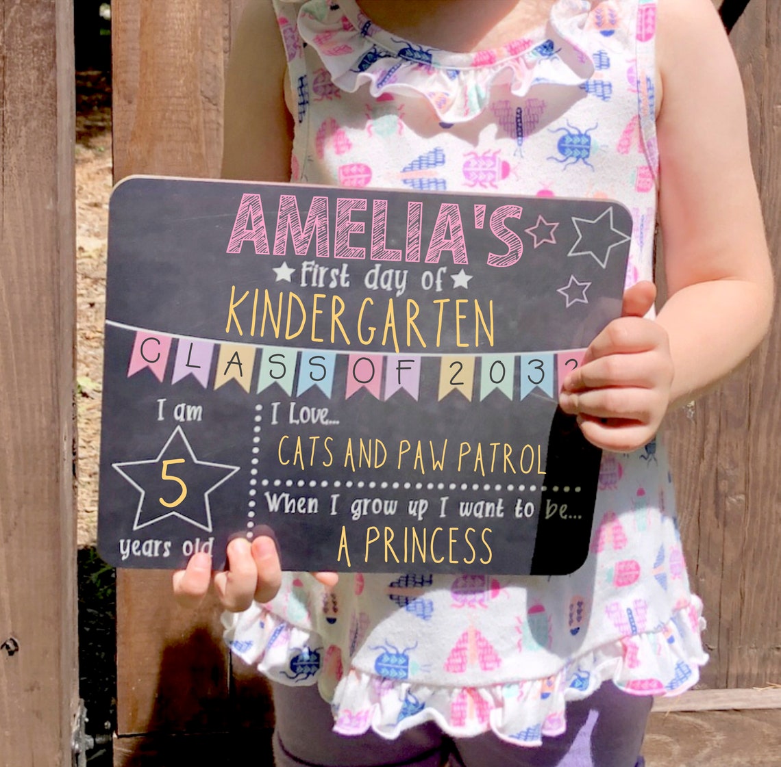 Back to School Board Milestone Board First Day Board - Etsy