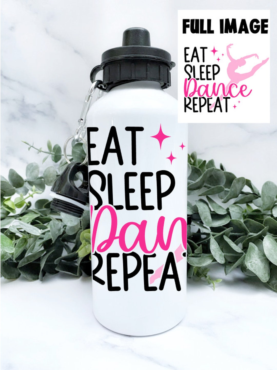 Dance Water Bottle | Ballet Water Bottle | Tap Dance Team Water Bottle ...
