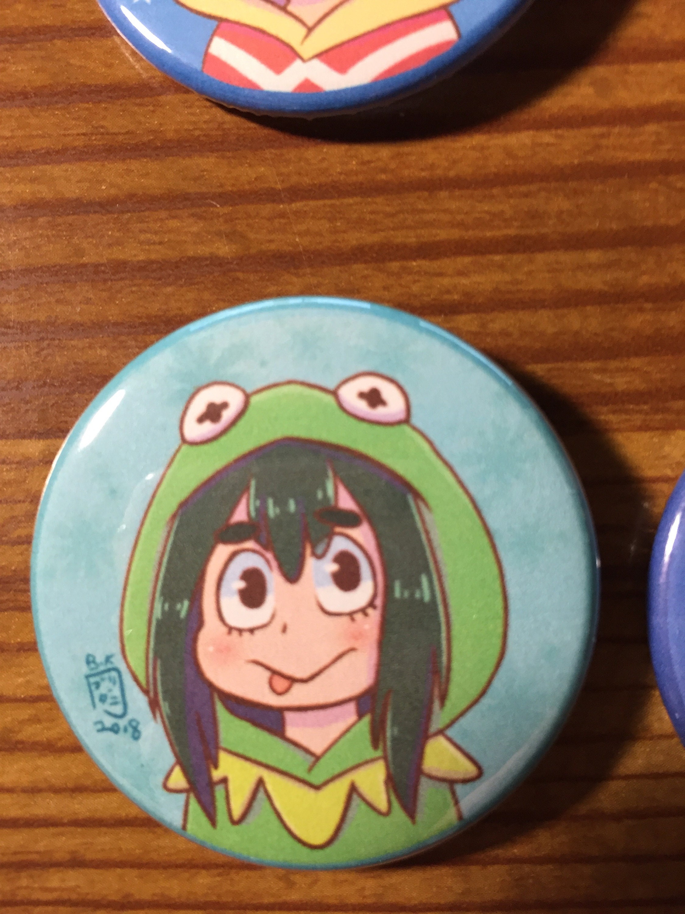 Highschool Heroes Anime Inspired Pinback Buttons MADE TO | Etsy