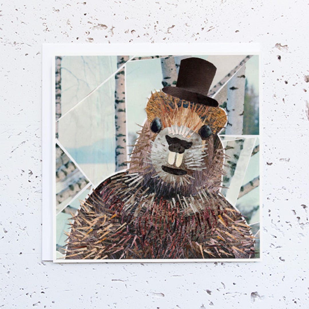 Groundhog Day Card for Groundhog Gifts | Groundhogs Day Punxsutawney ...