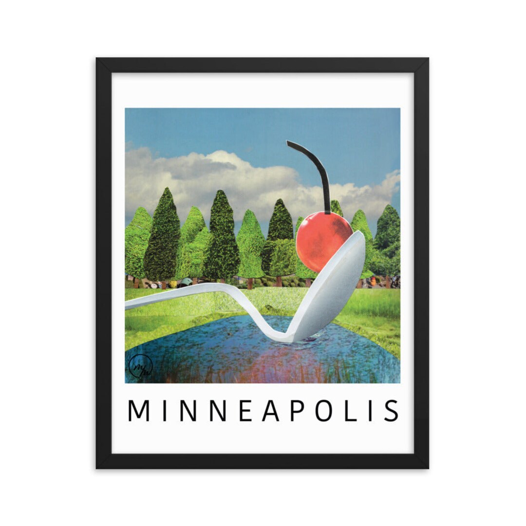 Cherry Art Print | Minnesota Artwork | Unique and Memorable Minneapolis ...
