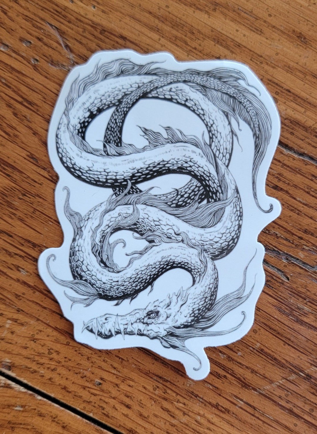 Sticker 'serpent Dragon' - Etsy