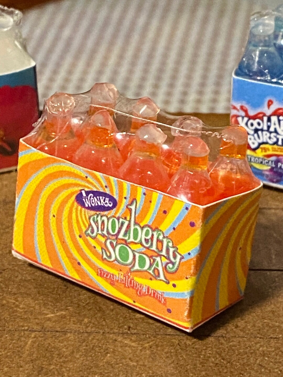 Wonka Snozberry Soda 8 Pack Miniature - Etsy