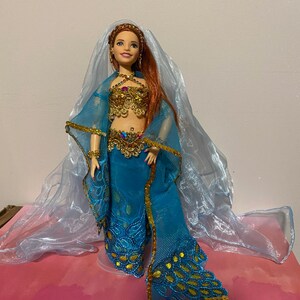 Curvy Ginger Belly Dancer Doll, 1/6 Barbie Size - Etsy