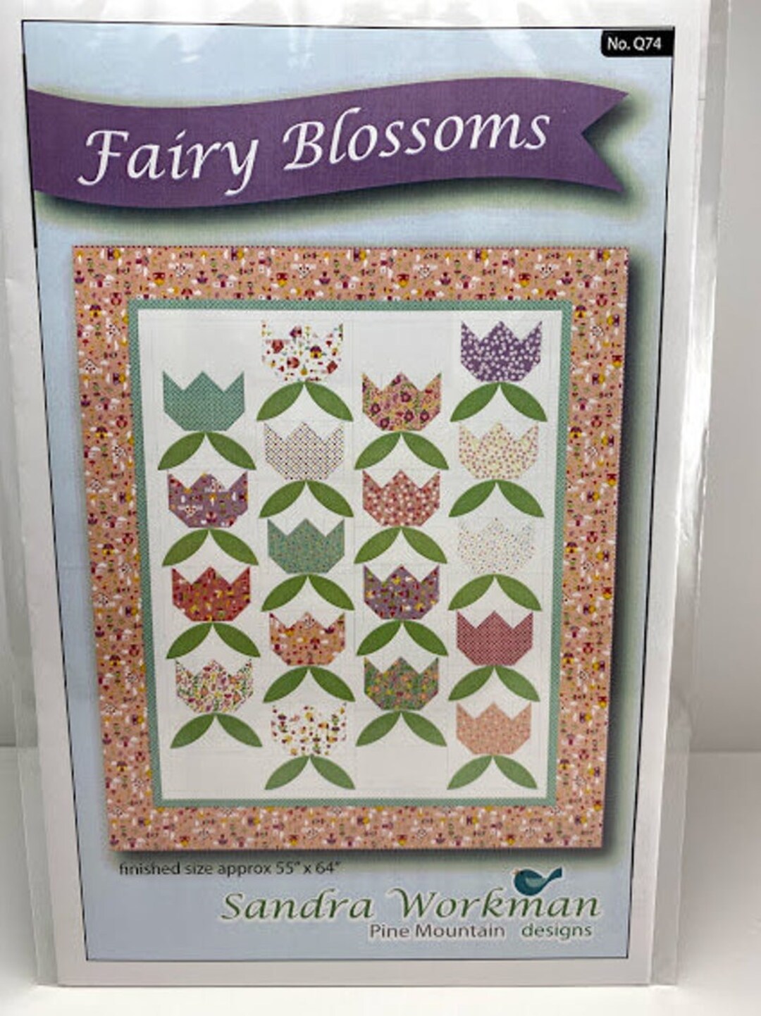 Fairy Blossoms Quilt Muster von Sandra Workman für Pine Mountain ...