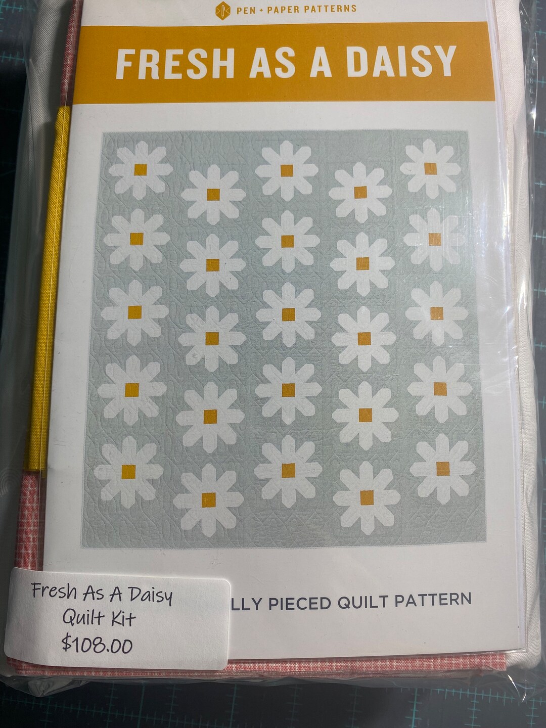 Fresh as A Daisy Quilt Kit Featuring Renew Fabric by Sweetwater - Etsy