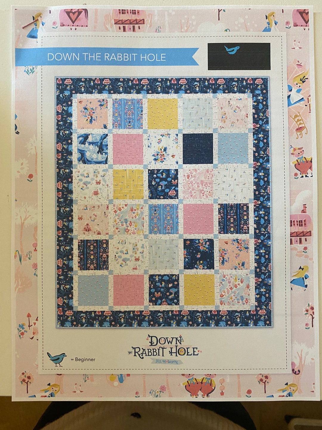 Down the Rabbit Hole Quilt Kit by Jill Howarth for Riley Blake - Etsy
