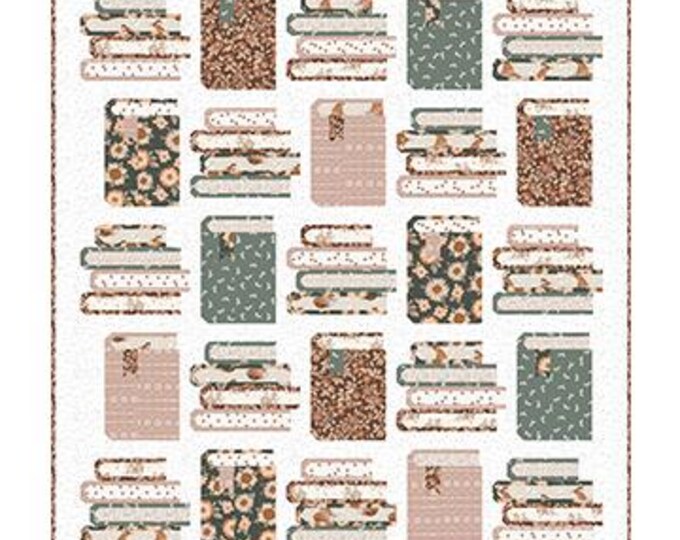 Book Nook Quilt Kit Featuring Charmwood by Bernadett Urbanovics for ...