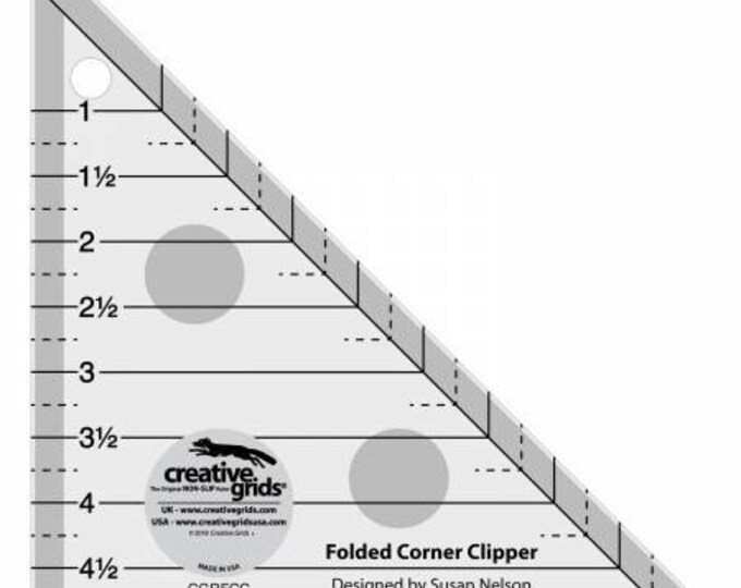Creative Grid Folded Corner Ruler - Etsy