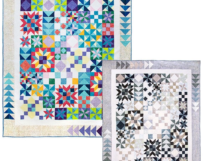 SYMPHONY Quilt Kit Made With Banyan Batiks by Northcott NEUTRAL ...