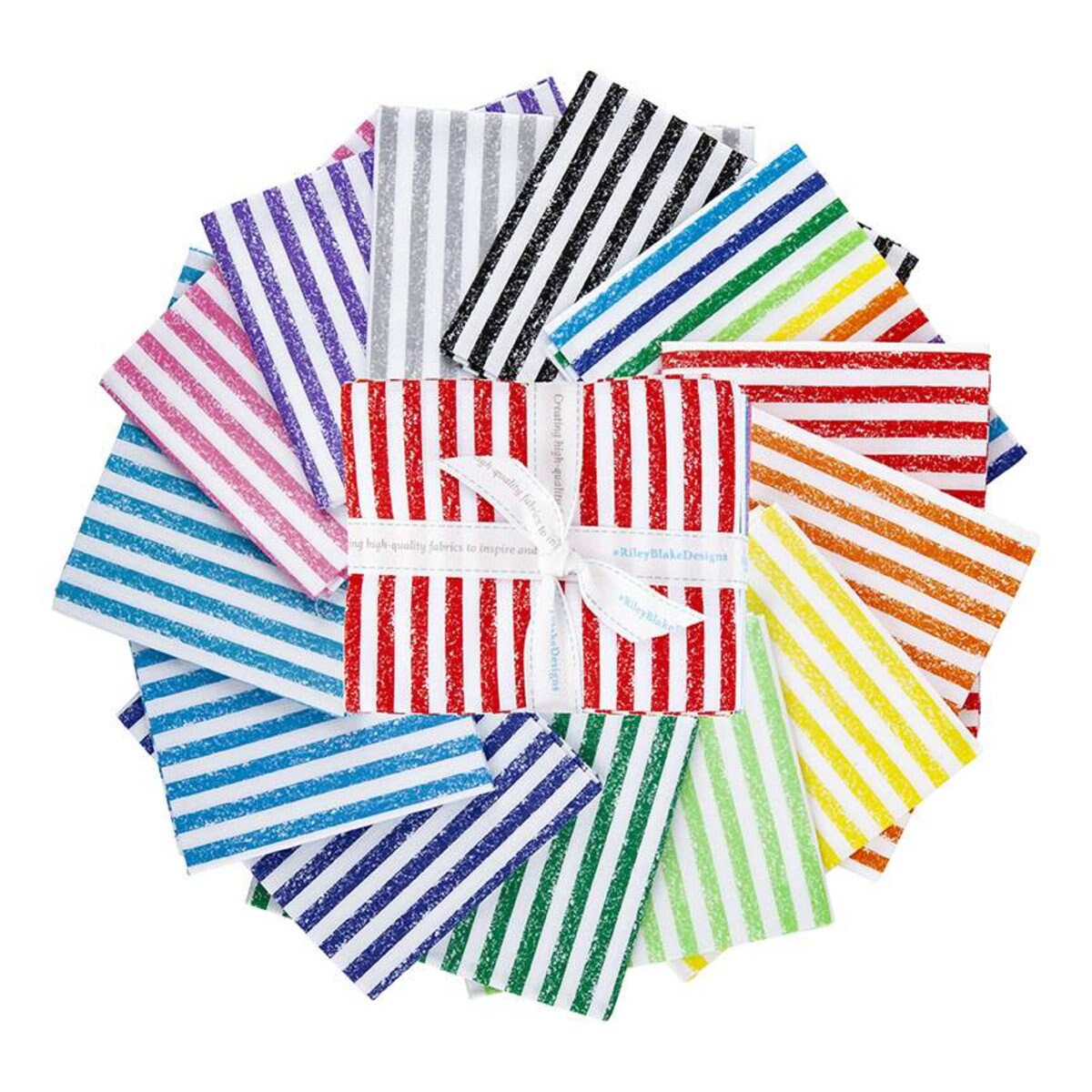 Crayola Fat Stripe Fat Quarter Bundle - Etsy