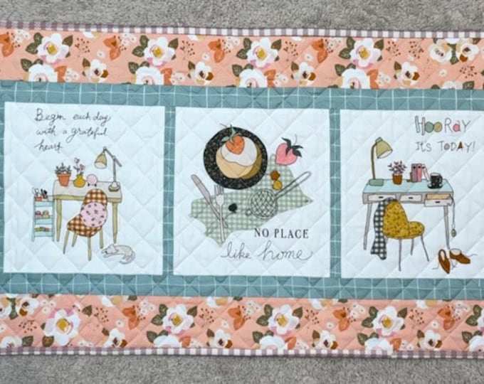Cabin Chills Quilt Kit Featuring Pumpkin Patch by J. Wecker Frisch for ...