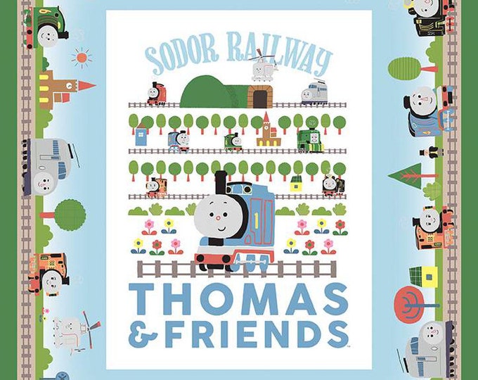 Thomas & Friends Sodor Railroad Panel by Thomas and Friends for Riley ...