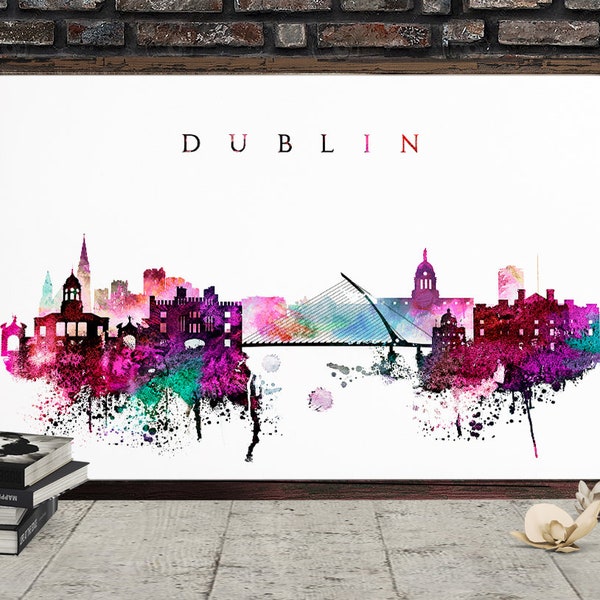 Dublin Skyline - Etsy