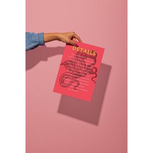 Romantasy ACOTAR Cover Birthday Party Invitation and Itinerary Digital ...