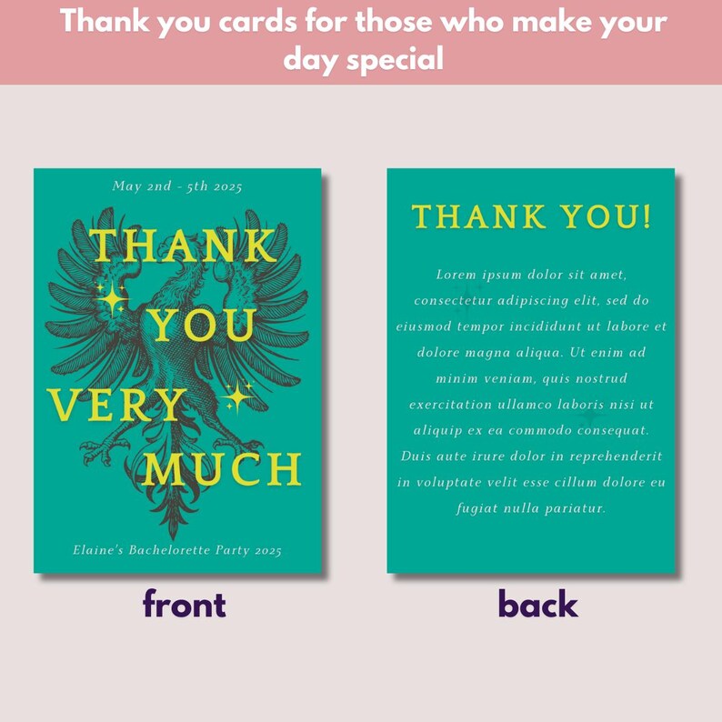 ACOTAR Bachelorette Party Template Bundle: Romance Fantasy Cover ...