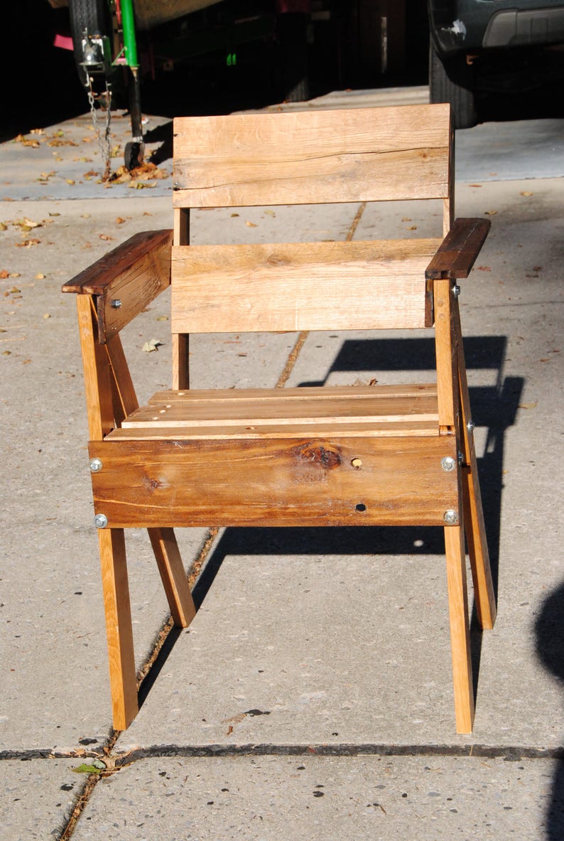 Packable Pallet Chair - Etsy