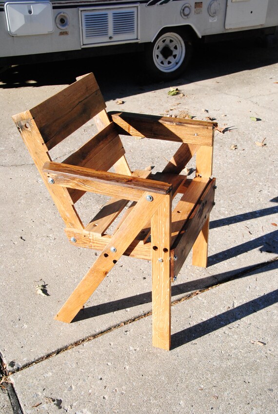 Packable Pallet Chair - Etsy