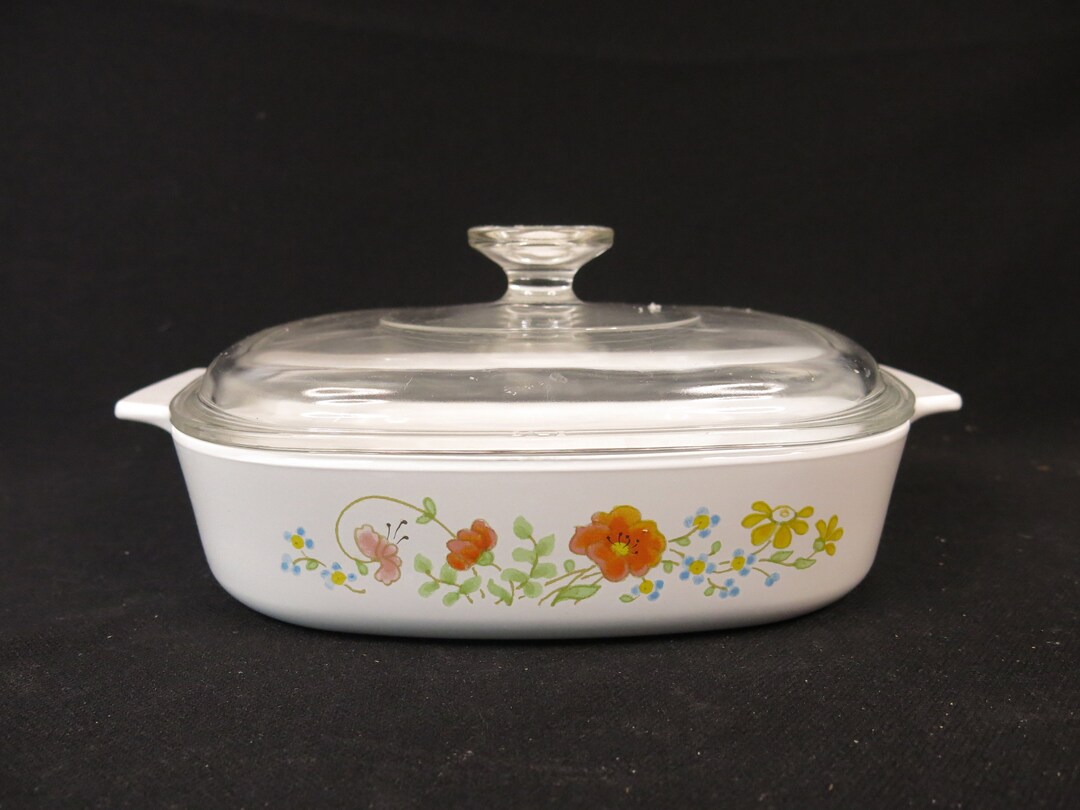 Corning Ware Wildflower A-8-B Casserole Dish With Lid - Etsy