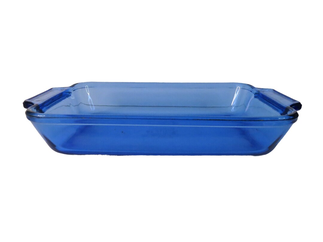 Anchor Hocking 2 Qt Cobalt Blue Baking Dish - Etsy