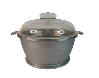 Guardian Service Aluminum Roasting Dish With Glass Lid Knight and ...