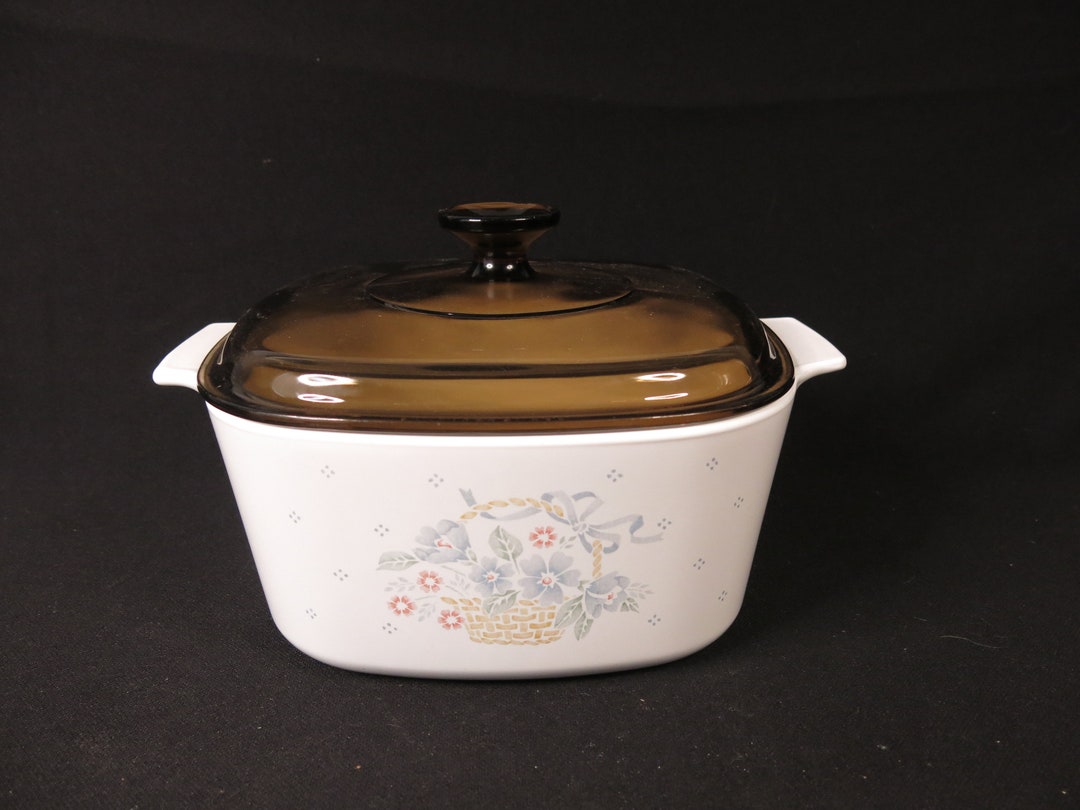 Corning Ware Country Cornflower A-3-B 3 Qt Casserole Dish With Lid - Etsy
