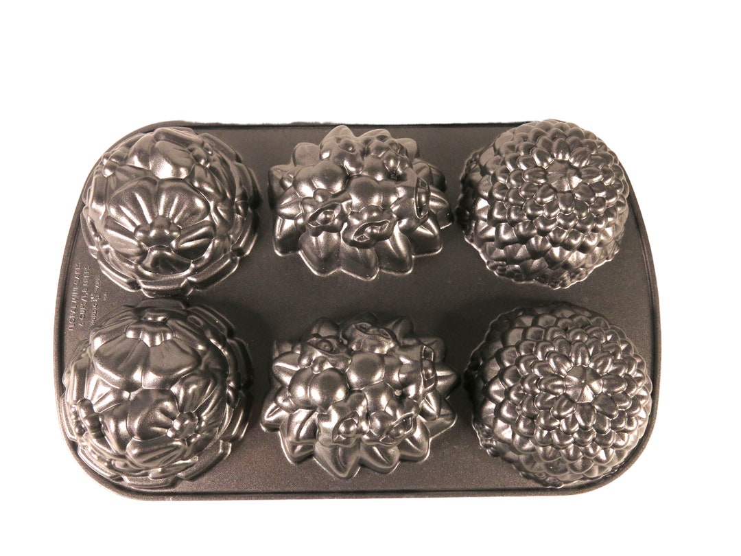 Nordic Ware Floral Mini Cake Pan - Etsy