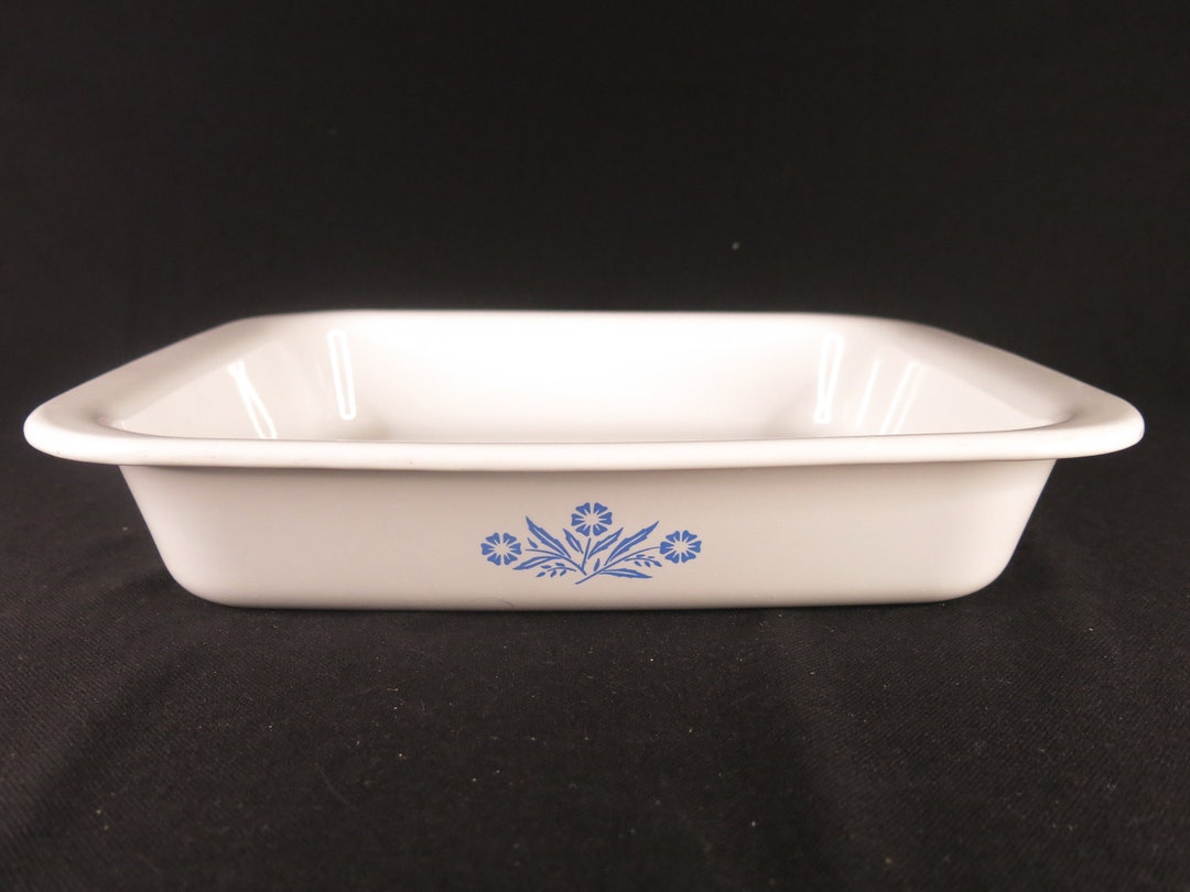 Corning Ware A-21 Open Roaster Pan - Blue Cornflower - Etsy