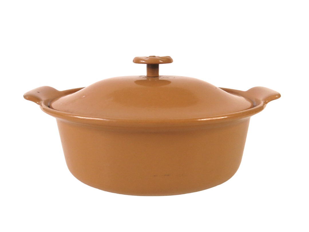 Prizer-ware Enameled Cast Iron Casserole 1.5 Qt - Etsy