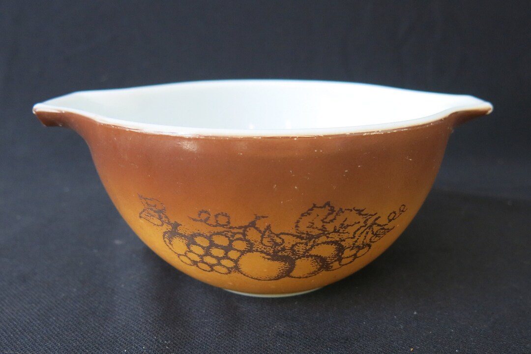Pyrex 441 Nesting Bowl – Old Orchard Pattern - Etsy